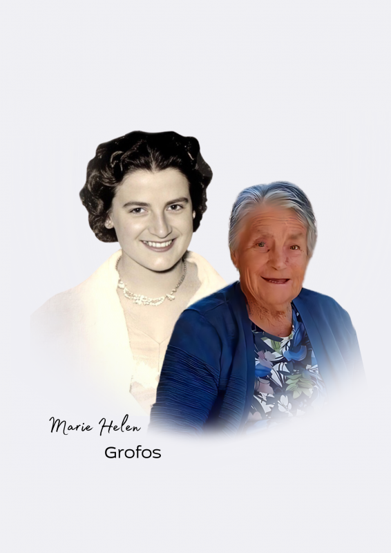 GROFOS, Marie Helen - Becker Family Funerals Taree GROFOS, Marie Helen - Becker Family Funerals Taree
